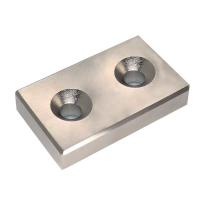 China 50 X 30 X 10mm Neodymium Rectangular Magnets With Countersunk Hole for sale