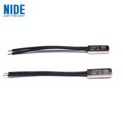 China KSD9700 Temperature Control Switch Thermal Protector Metal Shell 5A250V for sale