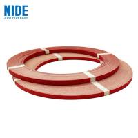 China Class F Red Steel Paper Slot Wedge Insulation Paper For Motor Armature Winding for sale