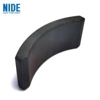 China Permanent DC Motor Arc Segment Magnets / Arc Ferrite Magnets Natural Color for sale