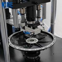 China BLDC Wheel Motor Bearing Oil Seal Automatic Pressing and Guling Machine for sale