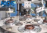 China High efficiency automatic 4 working stations electric motor stator coil lacing machine line for sale