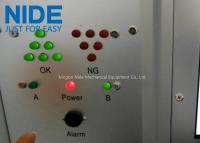 China Motor Testing Equipment , Miniature Automatic armature rotor surge testing panel machine for sale
