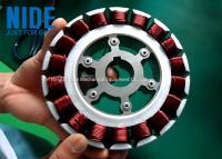 China Double Working Station Wheel Motor Hub Motor Stator Winding Machine 220V 50Hz / 60Hz for sale