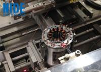 China Automatic BLDC double working stations Burshless motor stator needle winding machine / Stator ID 10-100mm for sale