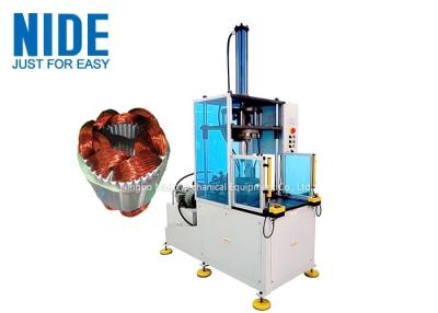 China Induction Motor Stator Winding Coil Forming Machine with hydraulic system , Middle size for sale