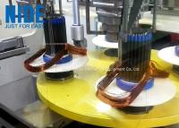 China Vertical Type Stator Automatic Coil Winding Machine With Double Heads for sale