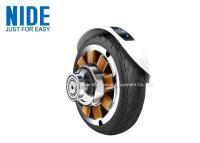 China Automatic wheel hub motor stator winding machine , electric scooter flyer coil winder for sale