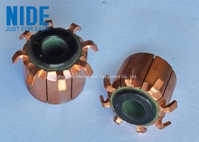 China ODM 8 Segmented Dc Motor Collector Commutator For Push Rod Motor for sale