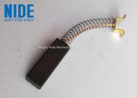 China Vacuum Cleaner Electric Motor Spare Parts Spring Carbon Brush 4*10*18mm for sale