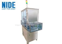China Wheel Hub Motor External Rotor Wedge Inserting Machine Two Station for sale