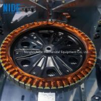 China Automatic E Bike Hub Motor Winding Machine With 2 Station Flyer Coil Wider for sale