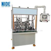 China Automatic E Bike Hub Motor Winding Machine With 2 Station Flyer Coil Wider for sale