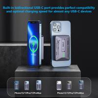 China 5000mAh Magnetic Wireless Power Bank 15W Fast Charging Portable Battery Pack for sale