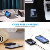 China 5000mAh Magnetic Wireless Power Bank 15W Fast Charging Portable Battery Pack for sale