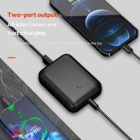 China 10000mAh Fast Charge Mini Power Bank OEM ODM Portable Dual Port 20W USB C for sale