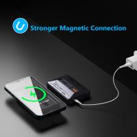 China 5000mAh Magnetic Power Bank 15W Wireless Charger Mini Portable Battery Pack for sale