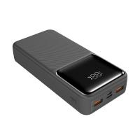 China 30000mAh PD Power Bank Fast Charging Portable Battery Pack 5V 3A Output for sale