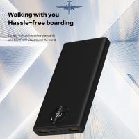 China Amjor 10000mAh PD 22.5W Portable Power Bank Fast Charging Battery Pack for sale