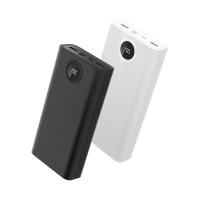 China 30000mAh PD 20W Fast Charge Power Bank Fireproof ABS PC VO Grade Portable Battery Pack for sale