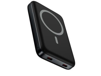 China Slim Magnetic Power Bank 10000mAh Fast Charging Portable Battery with Mag-Suction Tech for sale