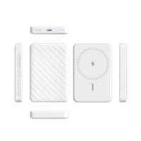 China Wireless Magnetic Power Bank 5000mAh Portable Magsafe Charger 142g for sale