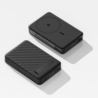China Fireproof Magnetic Power Bank 10000mAh Li-Polymer Wireless Charger 5W 7.5W for sale