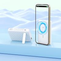 China Magnetic Power Bank 10000mAh Type-C PD20W Portable Wireless Charger Magsafe for sale