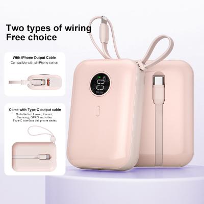 China Portable 21700 Battery Power Bank 10000mAh PD22.5W Fast Charging 79x57.7x26.9mm for sale