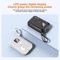 China 10000mAh PD22.5W Mini Power Bank Lightweight Portable Fast Charging OEM Custom for sale