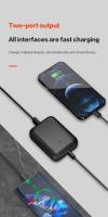 China Mini Power Bank 10000mAh PD22.5W Fast Charging Ultra Compact ABS 21700 Battery for sale