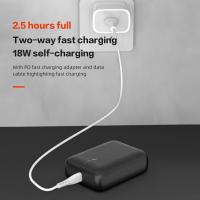 China 10000mAh Portable Power Bank PD22.5W Fast Charge with 21700 Battery ABS Lightweight 180g for sale