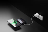 China CE Magnetic Foldable Wireless Power Bank 5000mAh Type C Output 5V 2.4A for sale