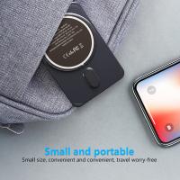 China 5000mAh Magnetic Power Bank 5W Wireless Charger Portable Li-Polymer Battery Pack 142g for sale