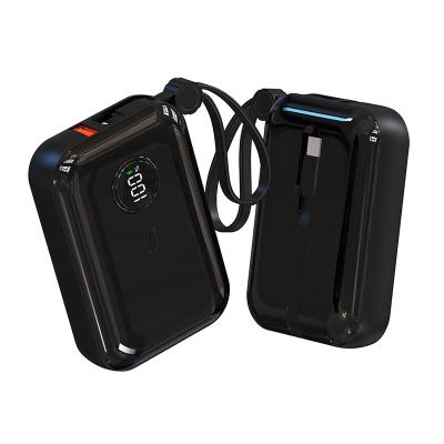 China Mini Power Bank 5000mAh Wireless Fast Charging Portable PD Power Bank with Type-C Output 5V 2.4A for sale