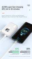 China 5000mAh Mini Power Bank Wireless Charging Type C Input 5V 2.4A Portable Phone Charger for sale