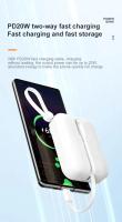 China 5000mAh Mini Power Bank Wireless Charging Type C Input 5V 2.4A Portable Phone Charger for sale