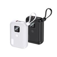 China 21700 Battery Mini Power Bank 10000mAh 22.5W PD Fast Charging ABS OEM for sale