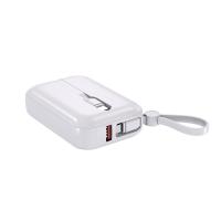 China 180g Lightweight 10000mAh Mini Power Bank 21700 Battery PD22.5W Fast Charging for sale