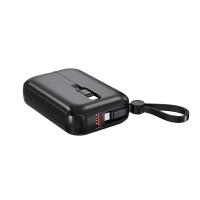 China 180g Lightweight 10000mAh Mini Power Bank 21700 Battery PD22.5W Fast Charging for sale