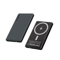 China Magnetic Power Bank 5000mAh Wireless Output 5W 7.5W Mag-Suction Tech Portable Charger for sale