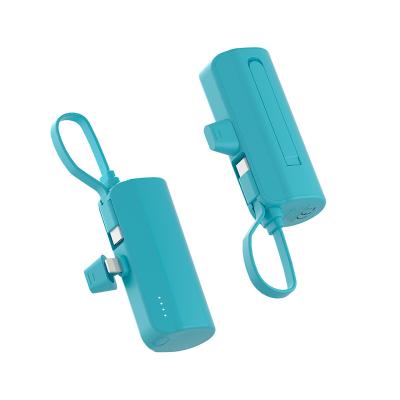 China 4500mAh Universal Tail Plug Power Bank with 5V/2.1A Output Lithium Polymer Battery for sale