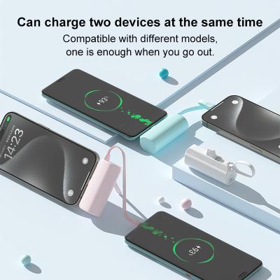 China 10000mAh 5V/2A Black Tail Plug Power Bank OEM ODM Custom Gift for sale