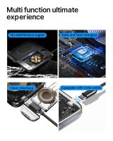 China Custom 3 in 1 Wireless Charger Fast Power Bank 10W with 1m Type-C Cable for sale