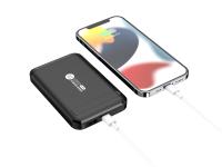 China Wireless Magnetic Power Bank 10000mAh Li Polymer 5W 7.5W Qi Charging for sale