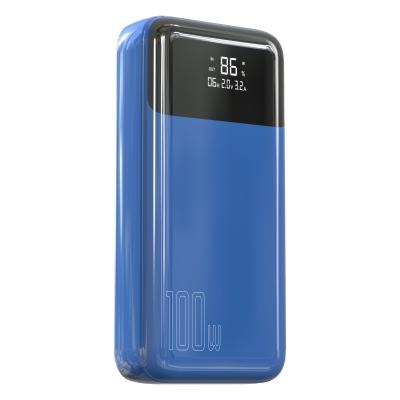 China Amjor 20000mAh Lithium Polymer Power Bank 65W Type-C1 30W Type-C2 Output for sale