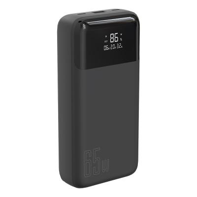 China 65W PD Fast Charging 20000mAh Power Bank Universal Portable Battery Pack with Type-C Output for sale