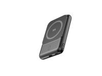 China Magnetic Wireless Power Bank 5000mAh Li-Polymer 12V 1.67A Output Fireproof ABS PC for sale