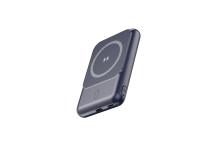 China Magnetic Wireless Power Bank 5000mAh Li-Polymer 12V 1.67A Output Fireproof ABS PC for sale