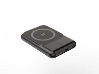 China 5000mAh Wireless Magnetic Power Bank 5W 7.5W Li Polymer Portable Charger for sale